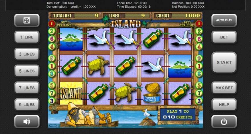 Island by Infingame Slot Review — Play Island Slot