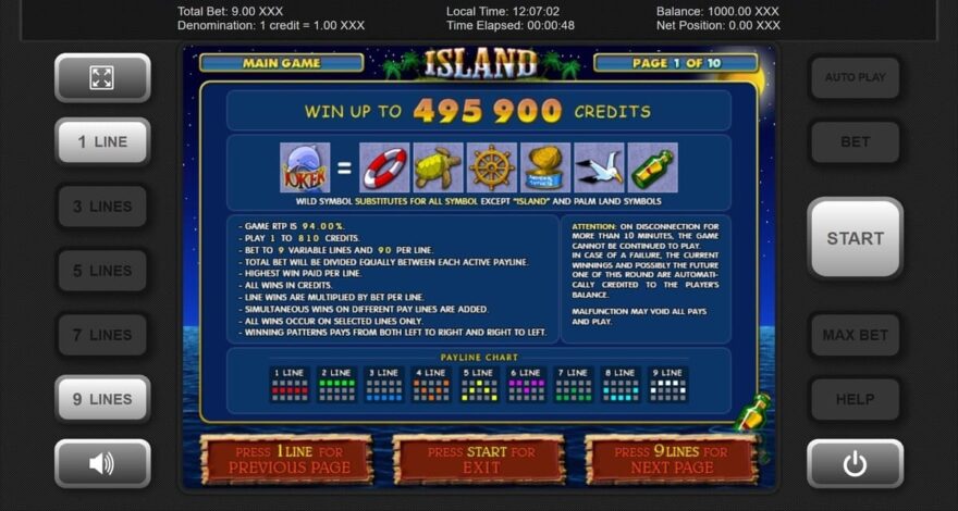 Island by Infingame Slot Review — Play Island Slot