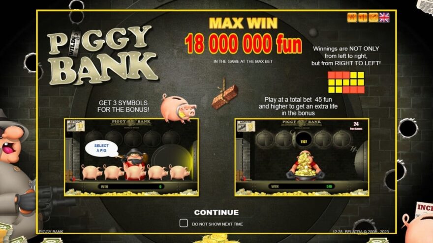 Piggy Bank by Belatra Slot Review — Play Piggy Bank Slot in Canada