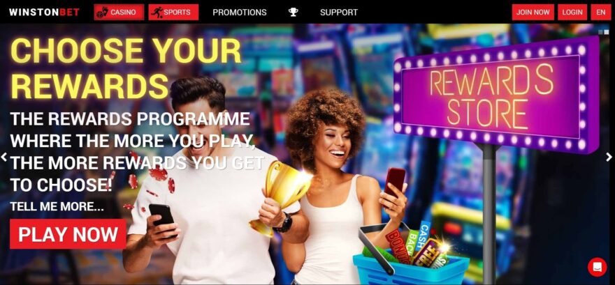 Winston Bet Casino - online casino games and slots, payment options and ...